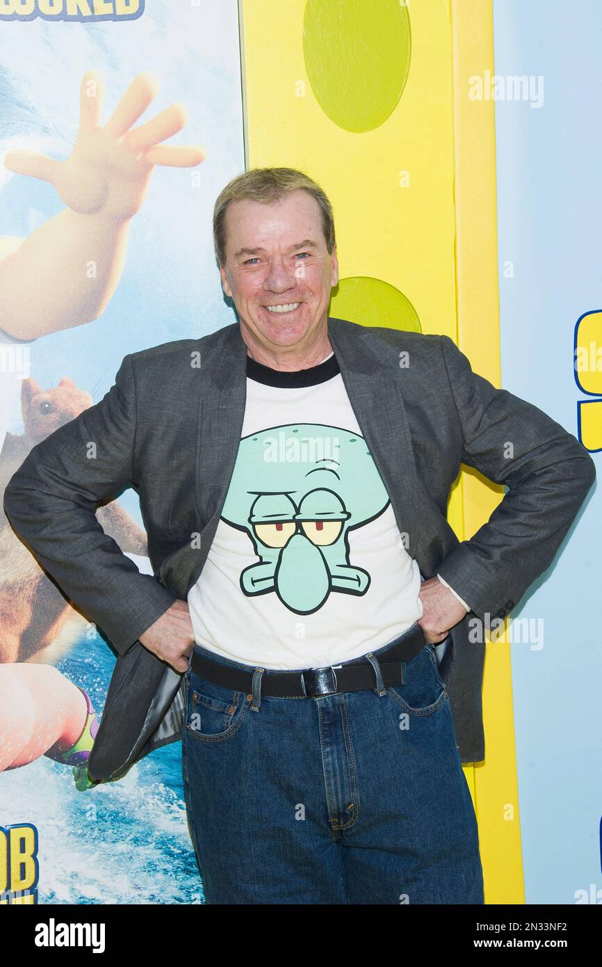 Rodger Bumpass attends the world premiere of "The Spongebob Movie ...