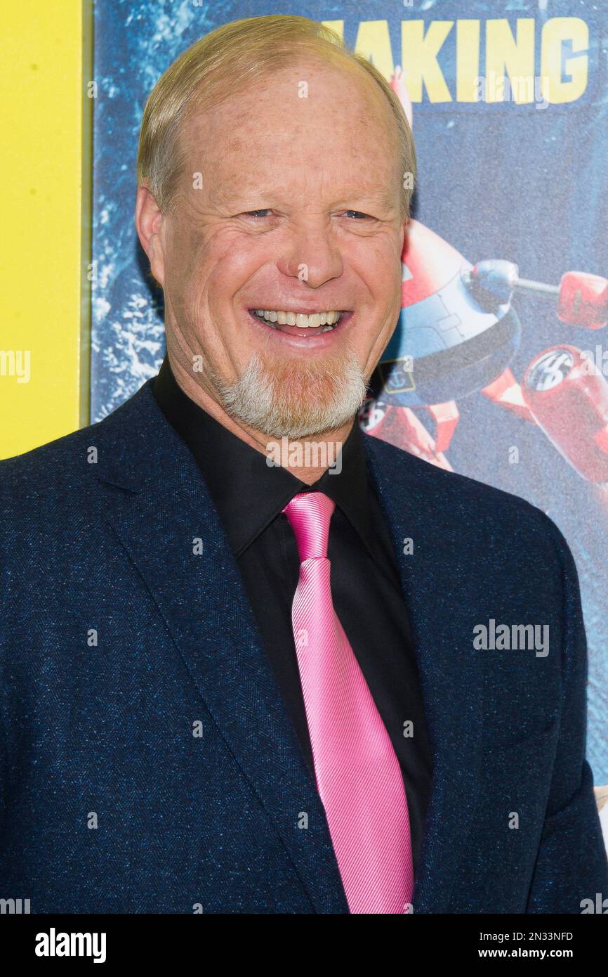 Bill Fagerbakke attends the world premiere of "The Spongebob Movie ...