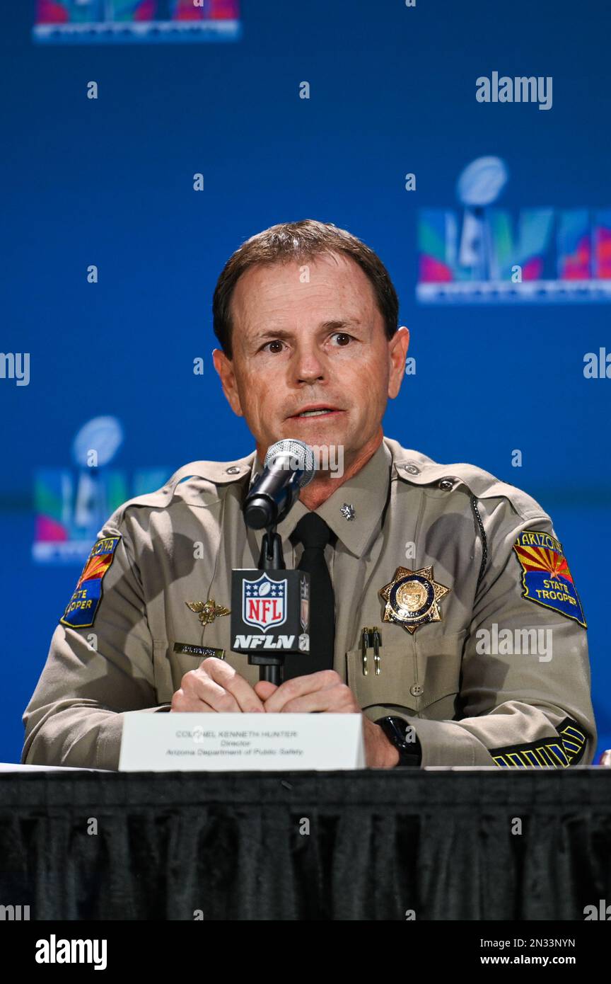 Colonel Kenneth Hunter, Director, Arizona Department of Public Safety ...
