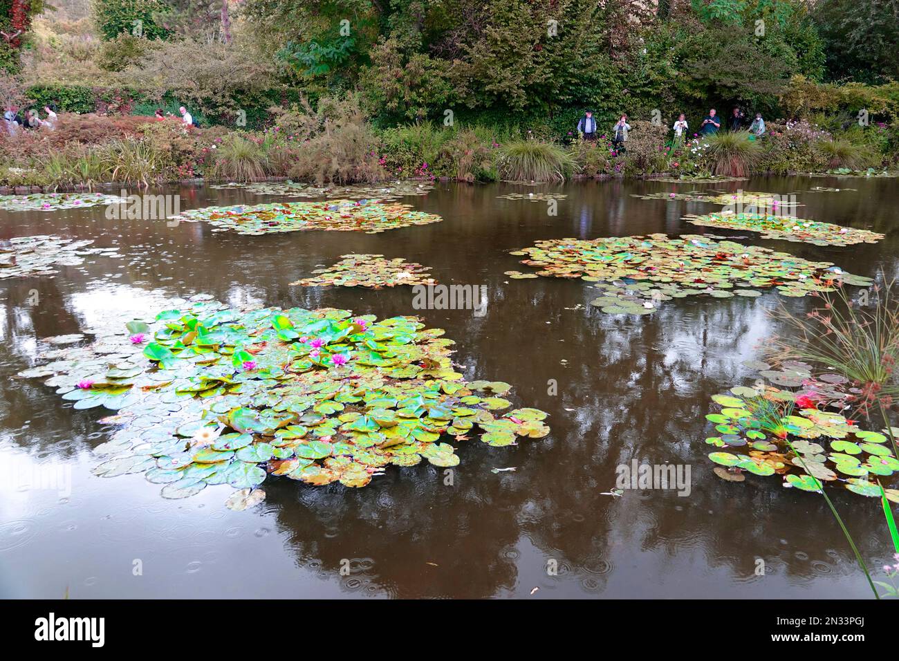 Claude Monet garden and home site Giverny Normandy France Stock Photo ...