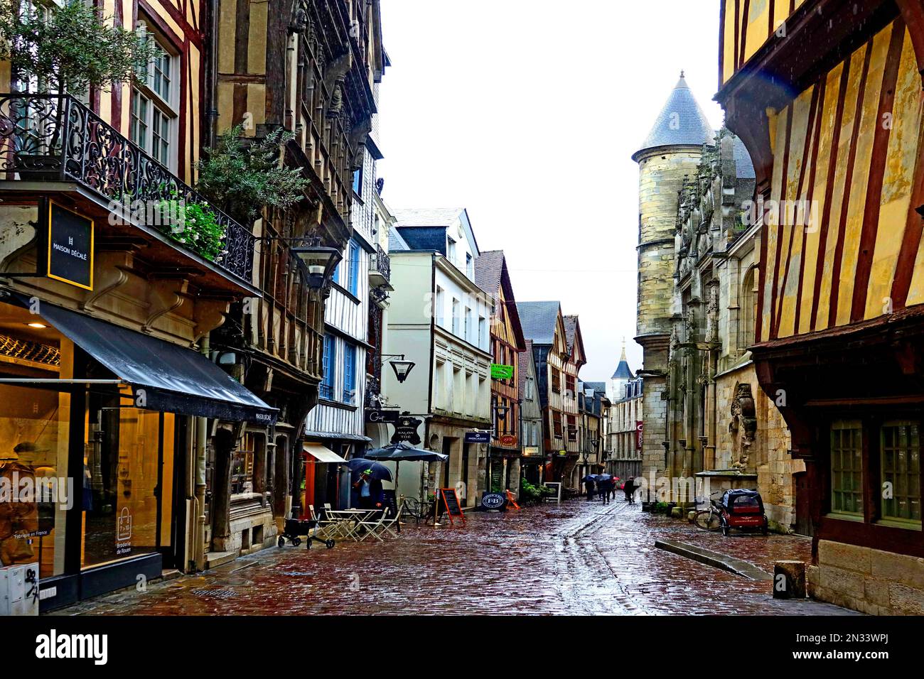 Rouen is a city on the River Seine in northern France. It is the ...