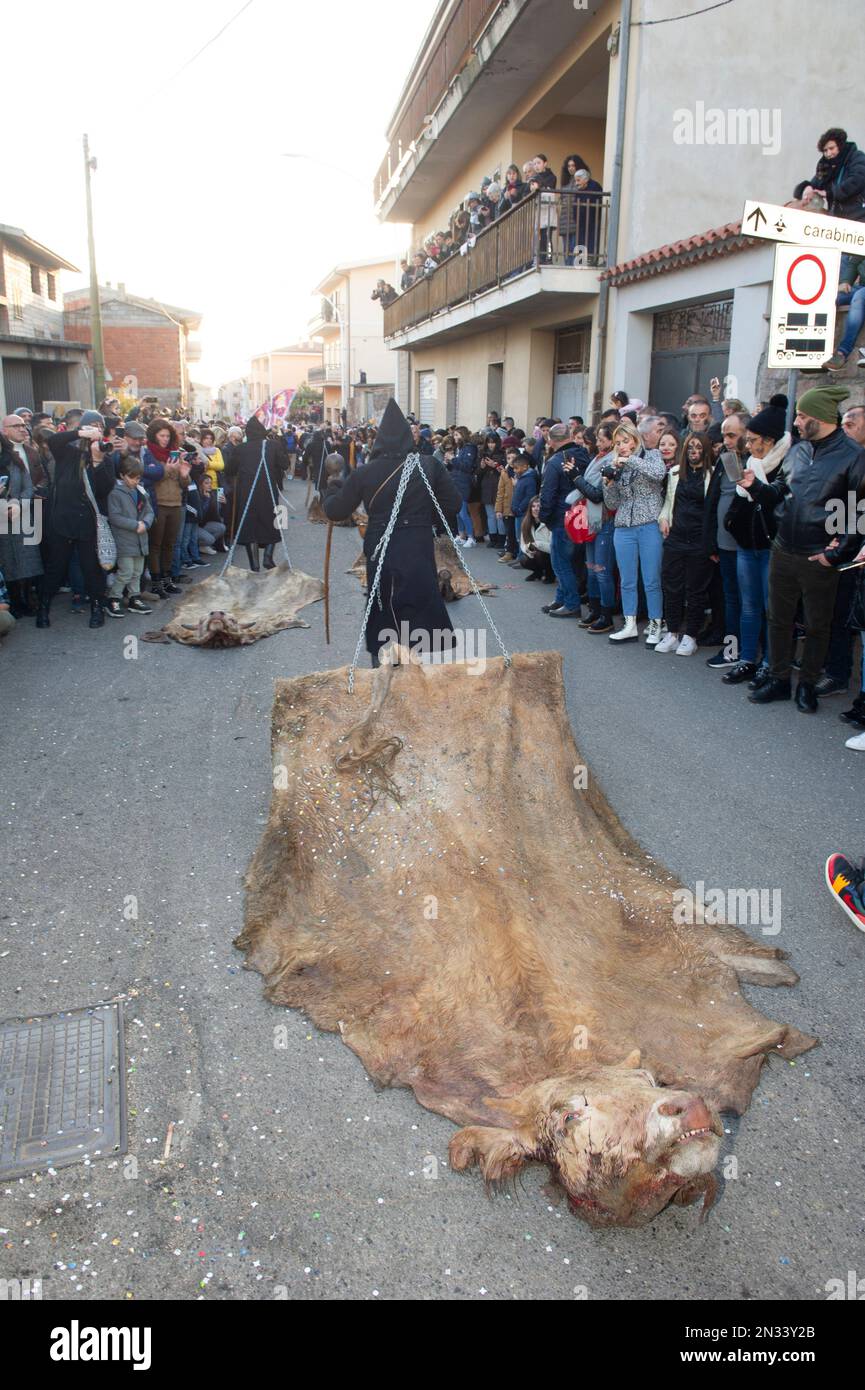 05-4-2023 - Italia Sardegna, Oristano, Carnival of Samugheo ...