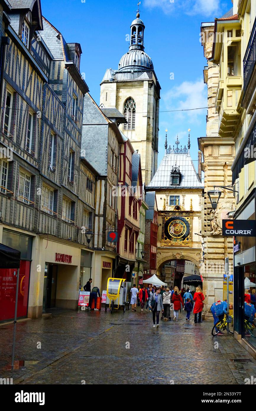 Rouen is a city on the River Seine in northern France. It is the ...