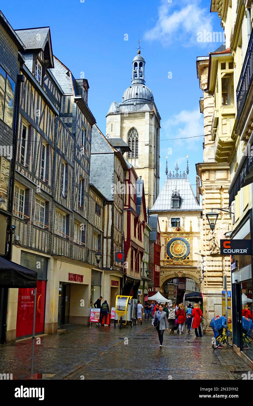 Rouen is a city on the River Seine in northern France. It is the ...