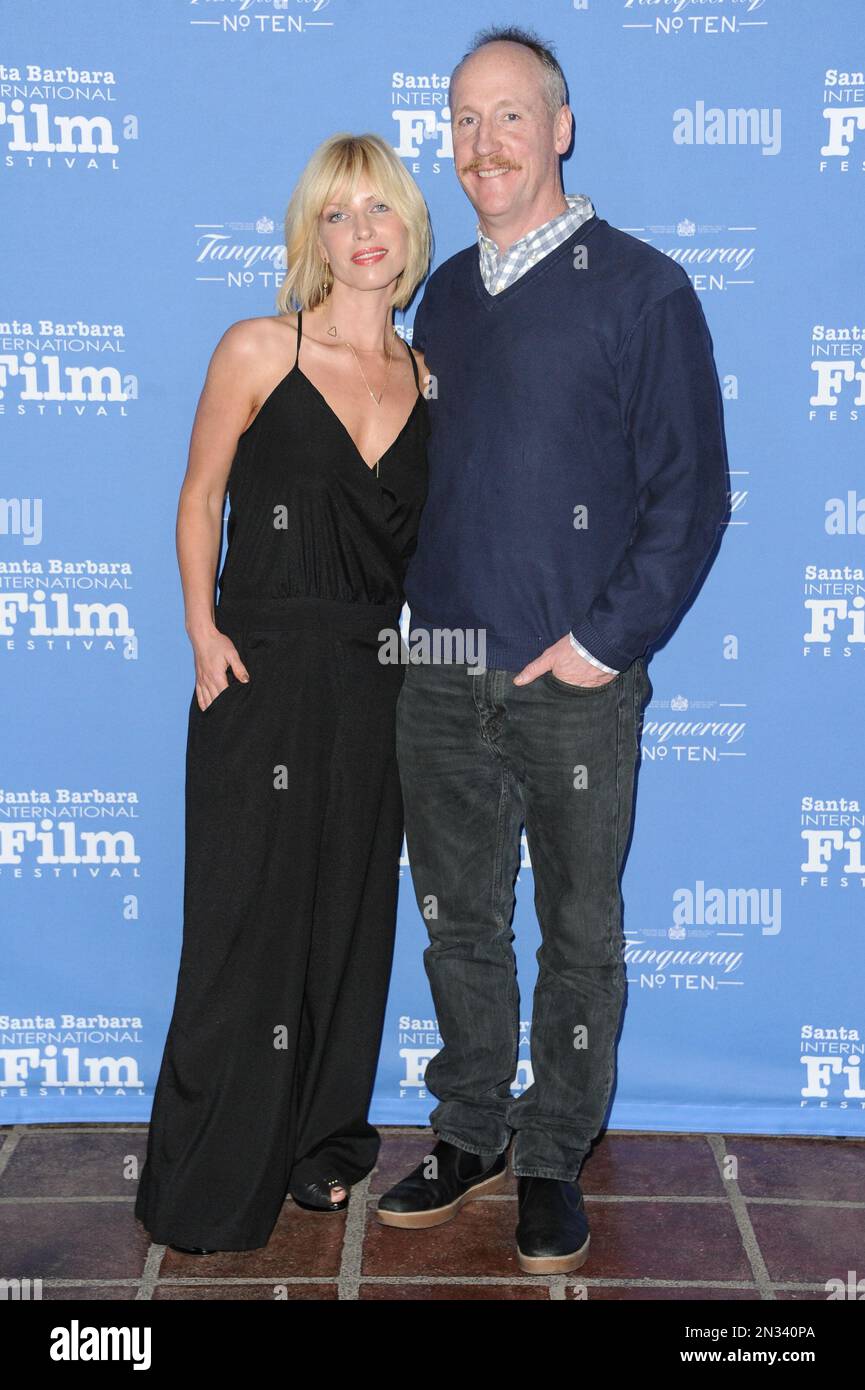 Morgan Walsh, left, and Matt Walsh arrive at the 30th Santa Barbara ...