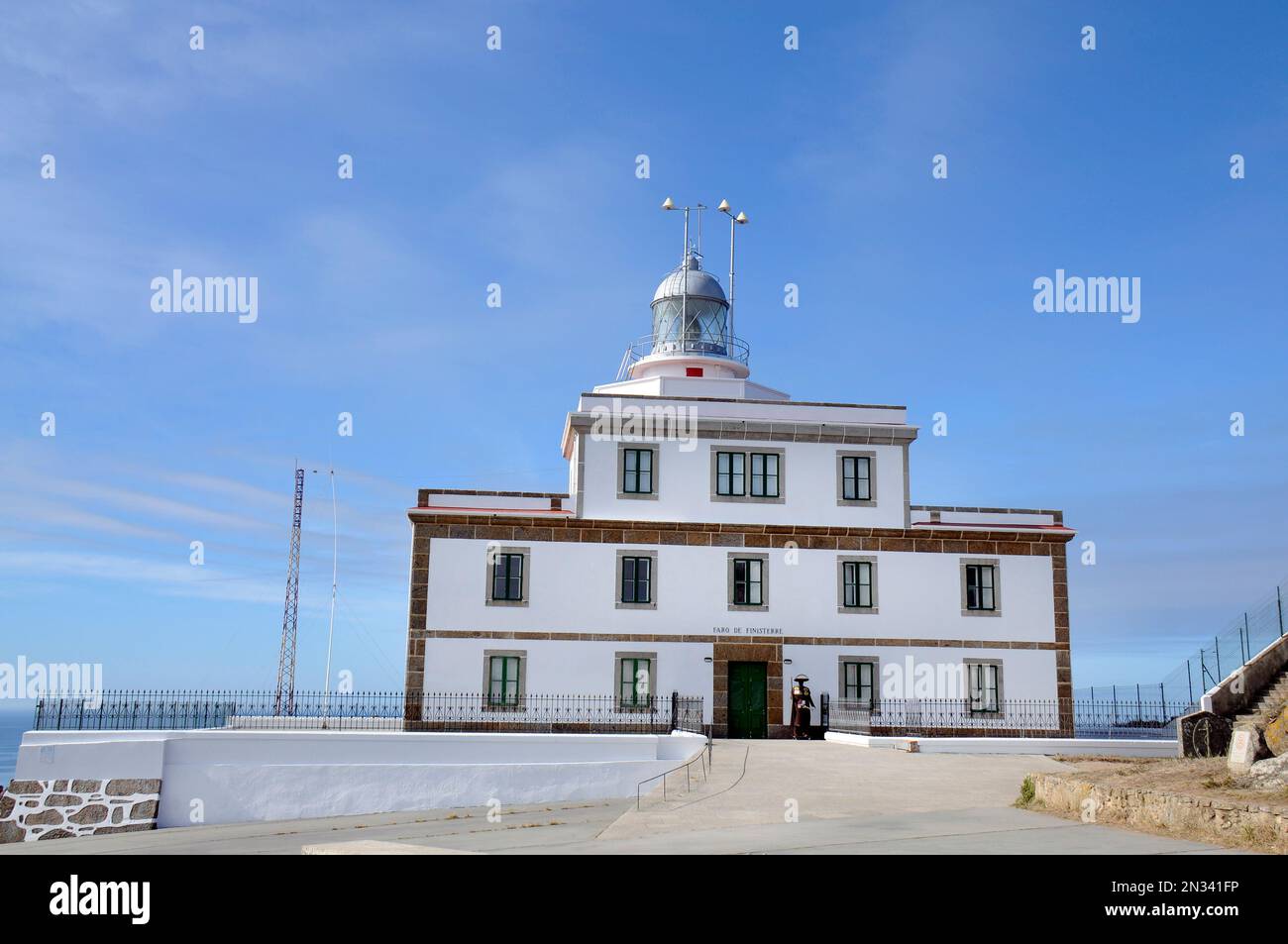 Lighthouse of Cape Finisterre. Finisterre.Coruña province.Spain. Camino ...