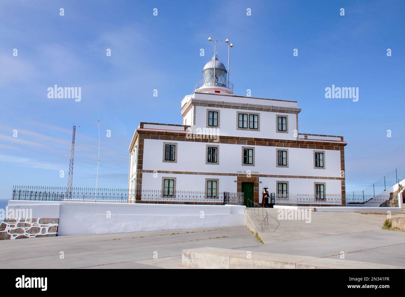Lighthouse of Cape Finisterre. Finisterre.Coruña province.Spain. Camino ...