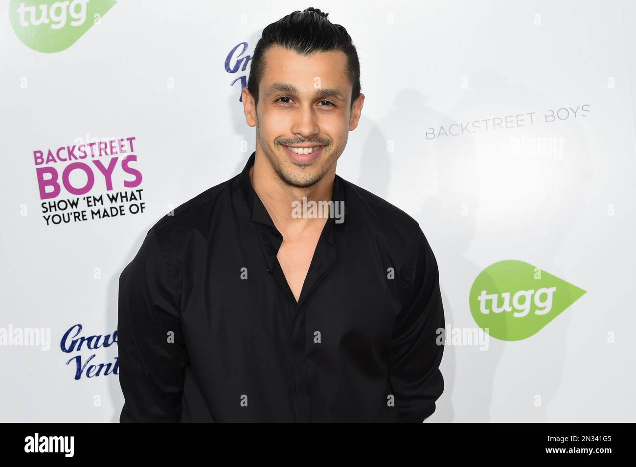 Erik-Michael Estrada arrives at the “Backstreet Boys: Show ‘Em What You ...