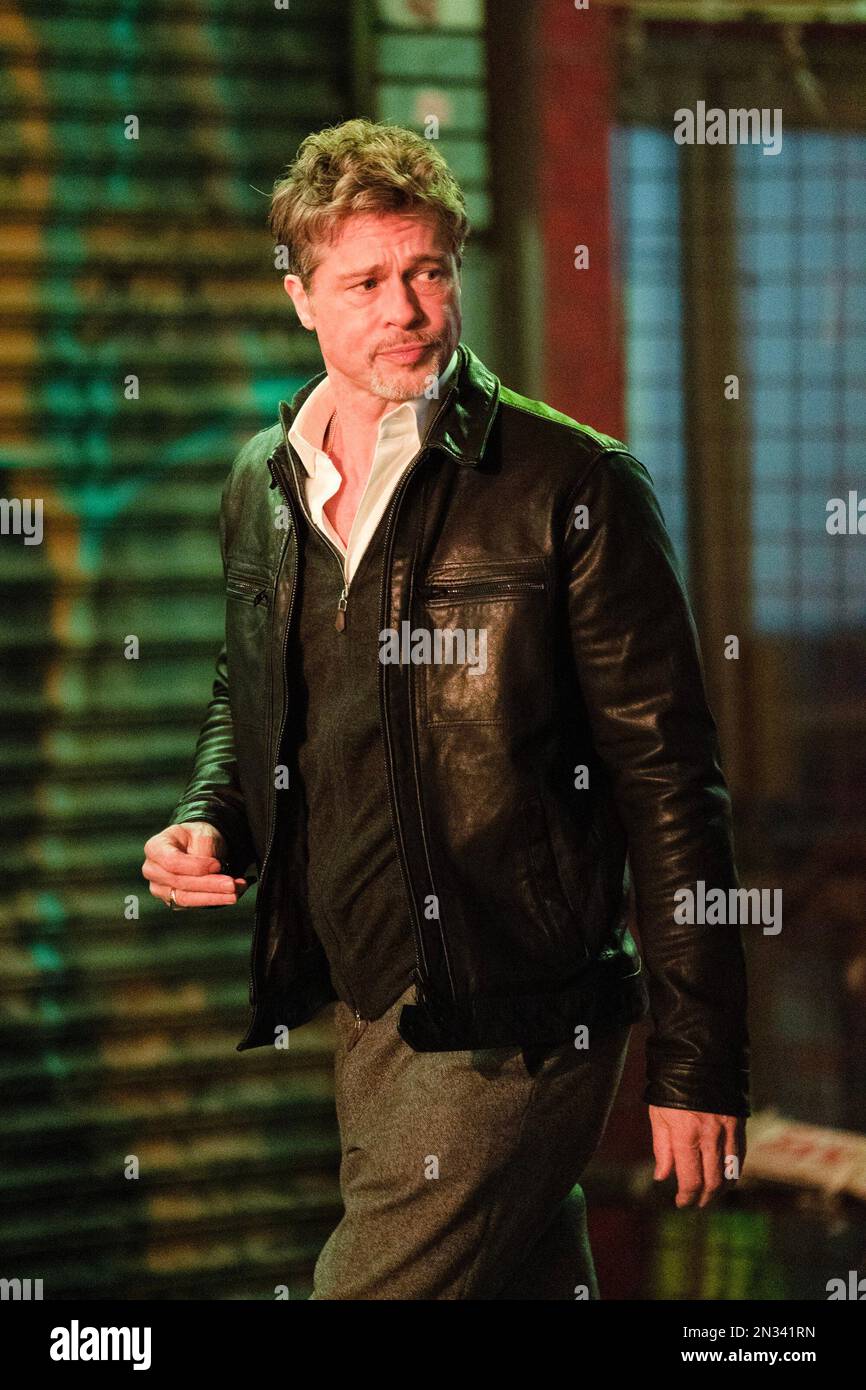 New York, NY, USA. 6th Feb, 2023. Brad Pitt on location for WOLFS ...