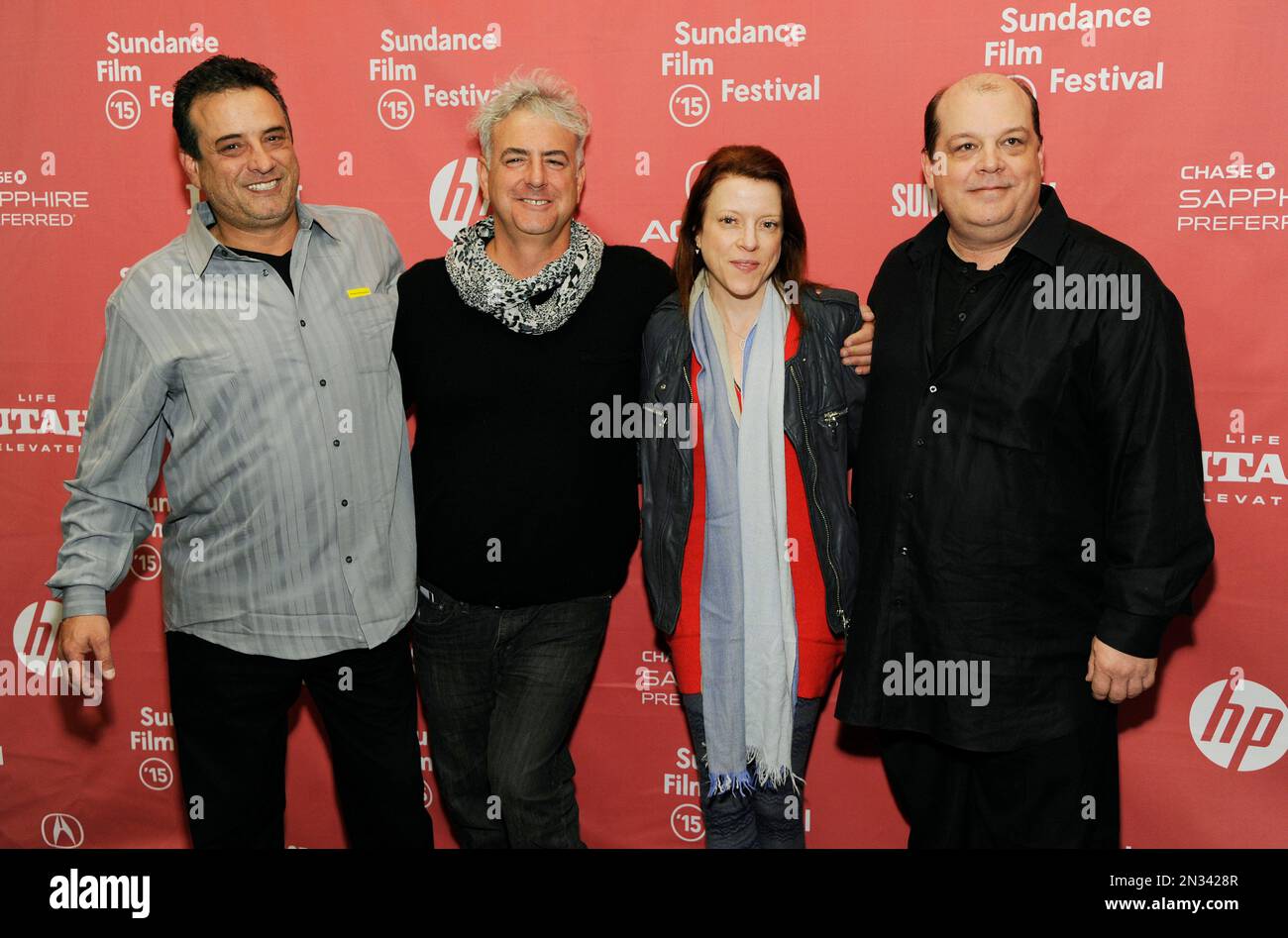 Left to right, "I Am Michael" producers Ron Singer and Michael ...