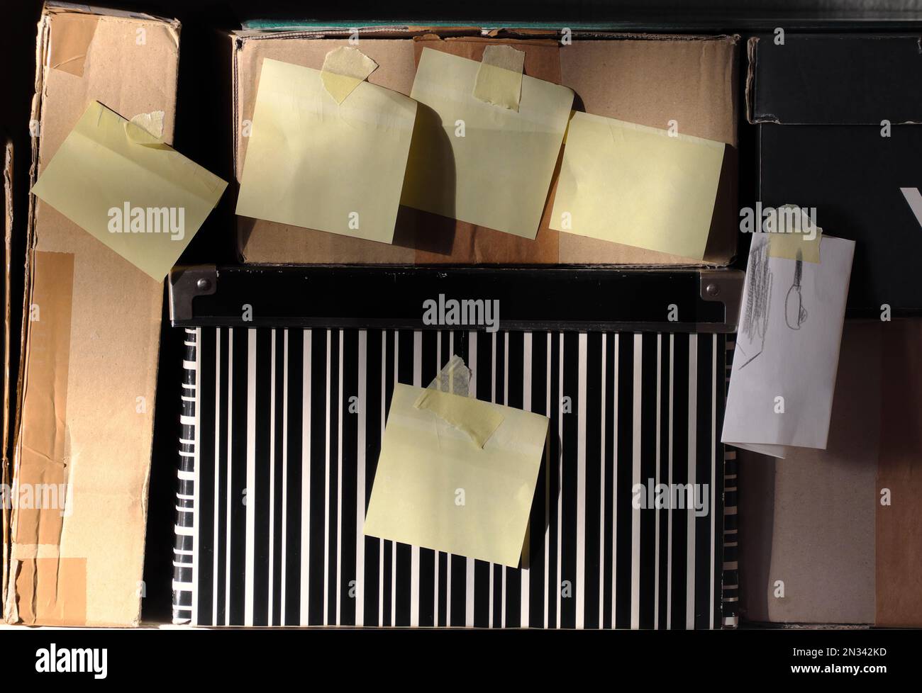 Various cardbox boxes hi-res stock photography and images - Alamy
