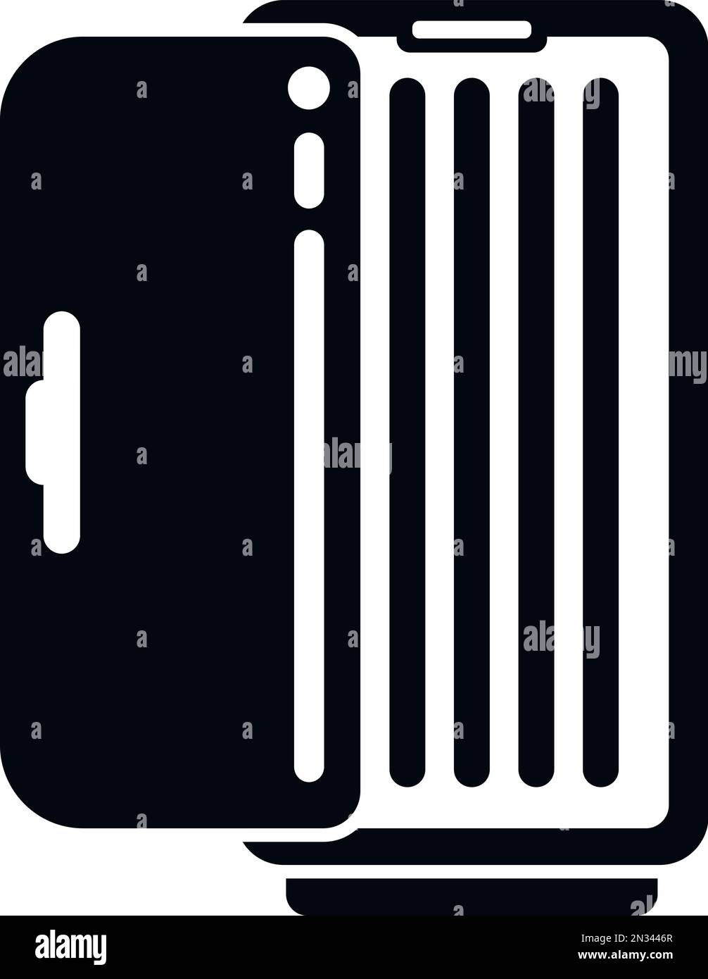 Uv solarium icon simple vector. Tanning bed. Spa salon Stock Vector ...