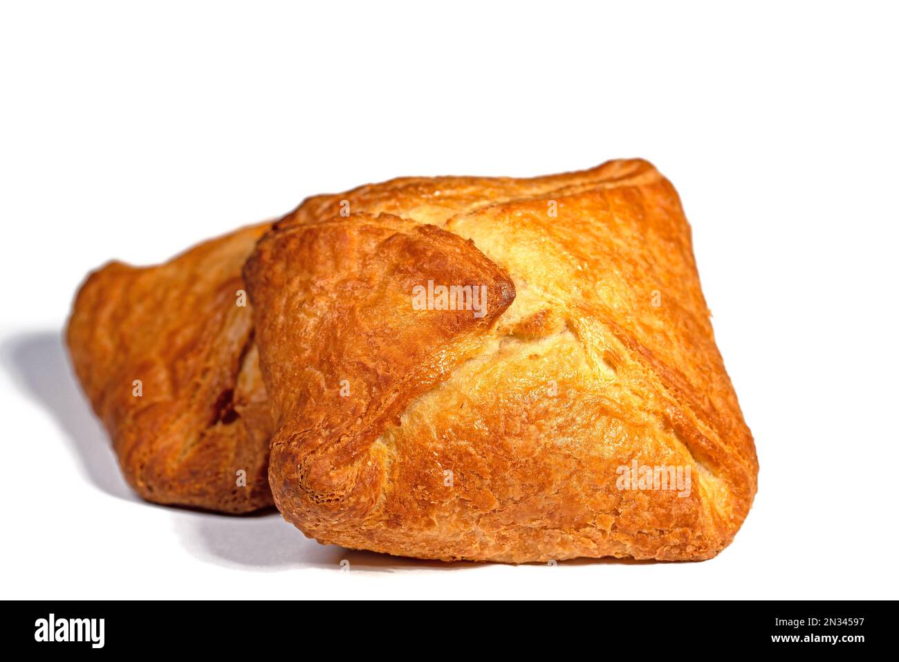 Quark bag, pastry, isolated against white background Stock Photo - Alamy