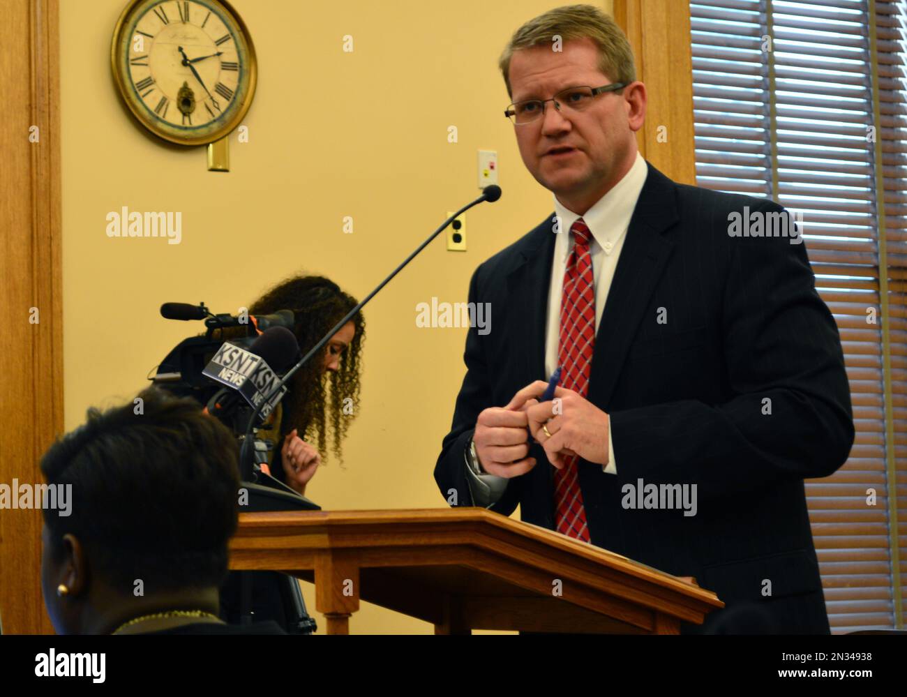Scott Schultz, executive director of the Kansas Sentencing Commission ...