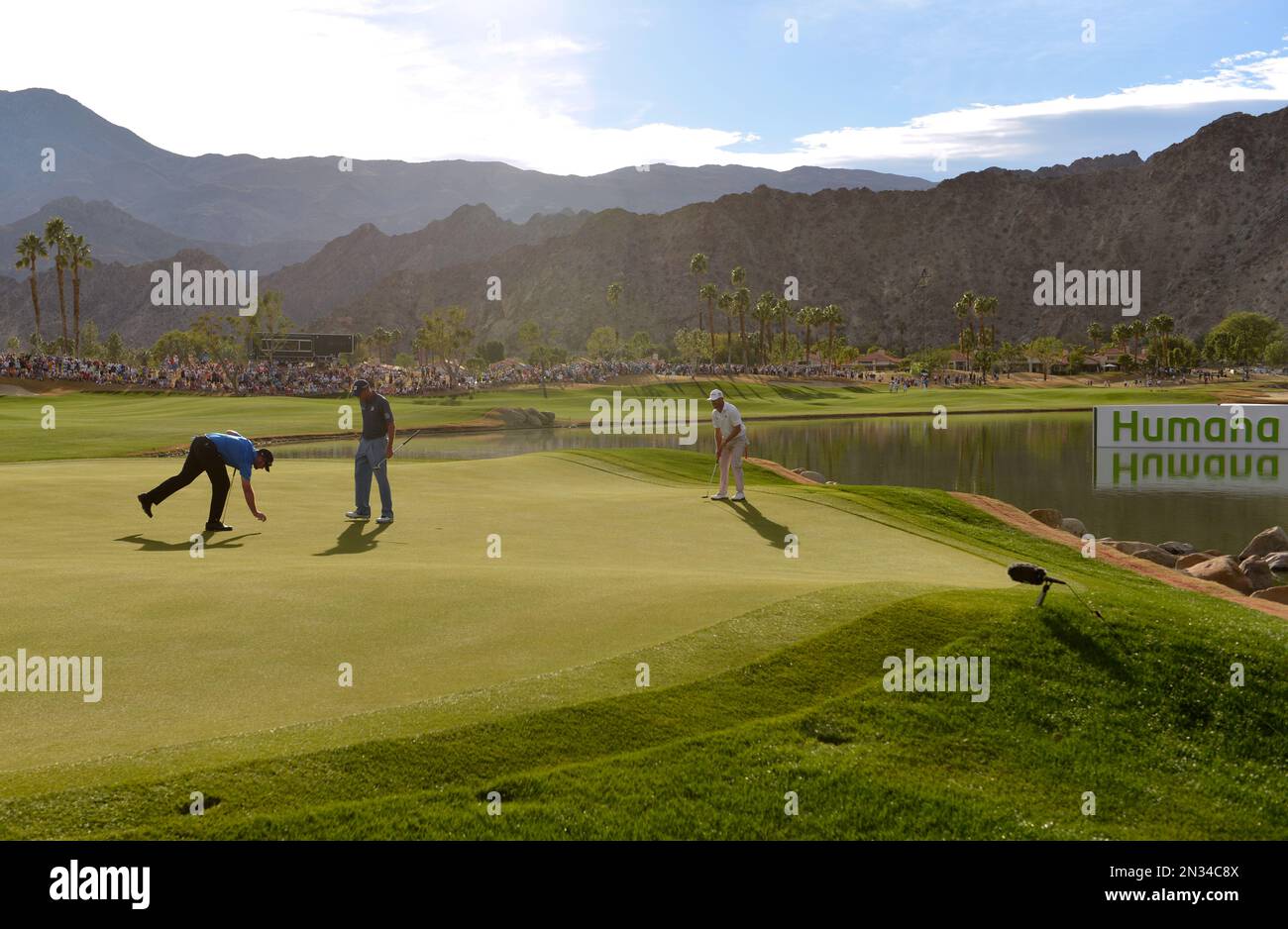 (From left) PGA TOUR professionals, Steve Wheatcroft, Matt Kuchar and ...