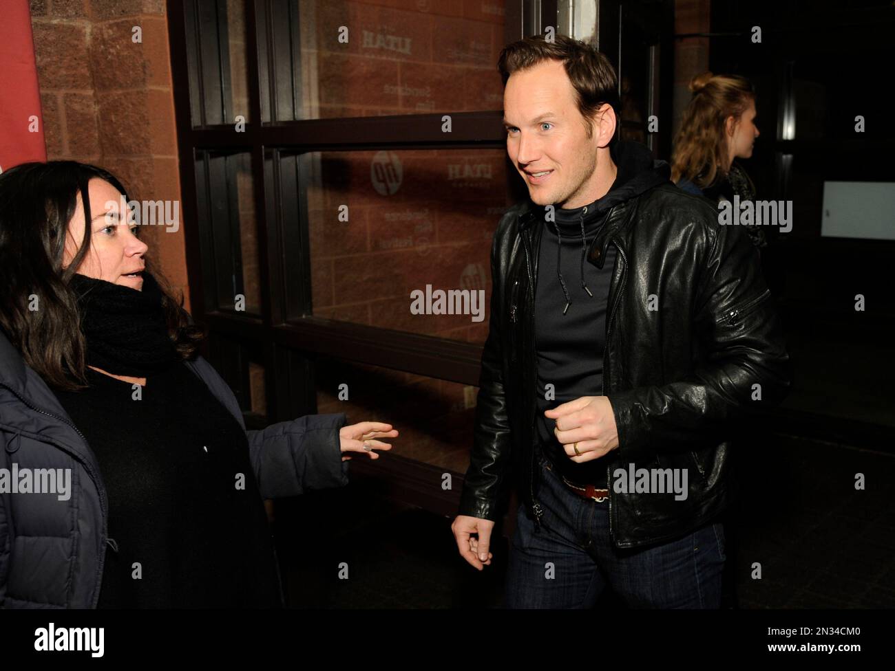 Patrick Wilson, a cast member in "Zipper," arrives at the premiere of ...