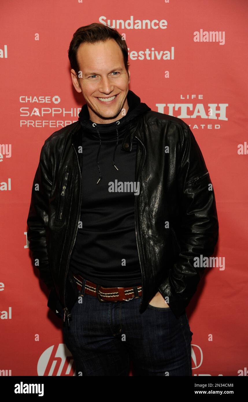 Patrick Wilson, a cast member in "Zipper," poses at the premiere of the ...