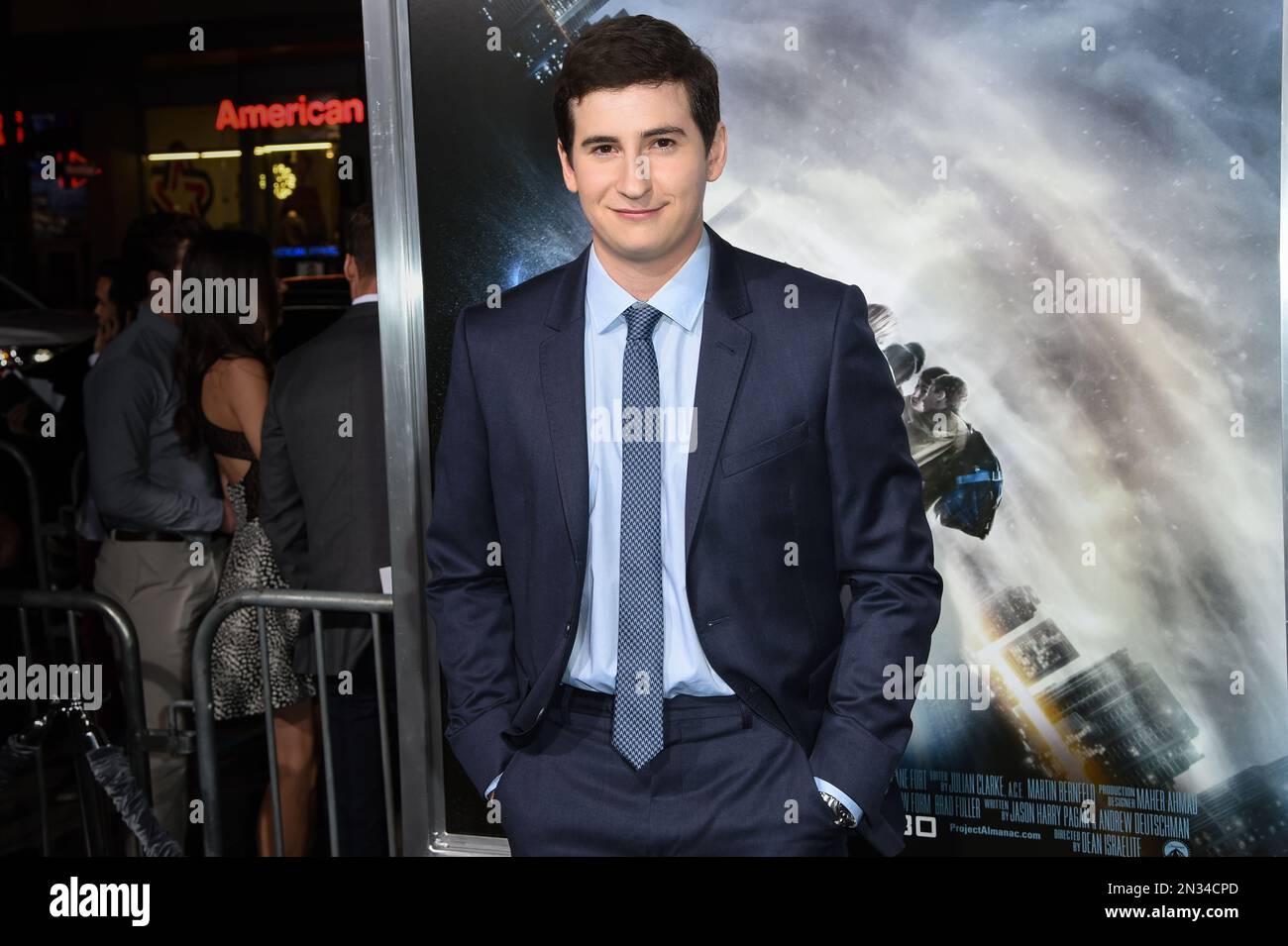 Sam Lerner attends The Los Angeles Premiere of "Project Almanac" at the ...