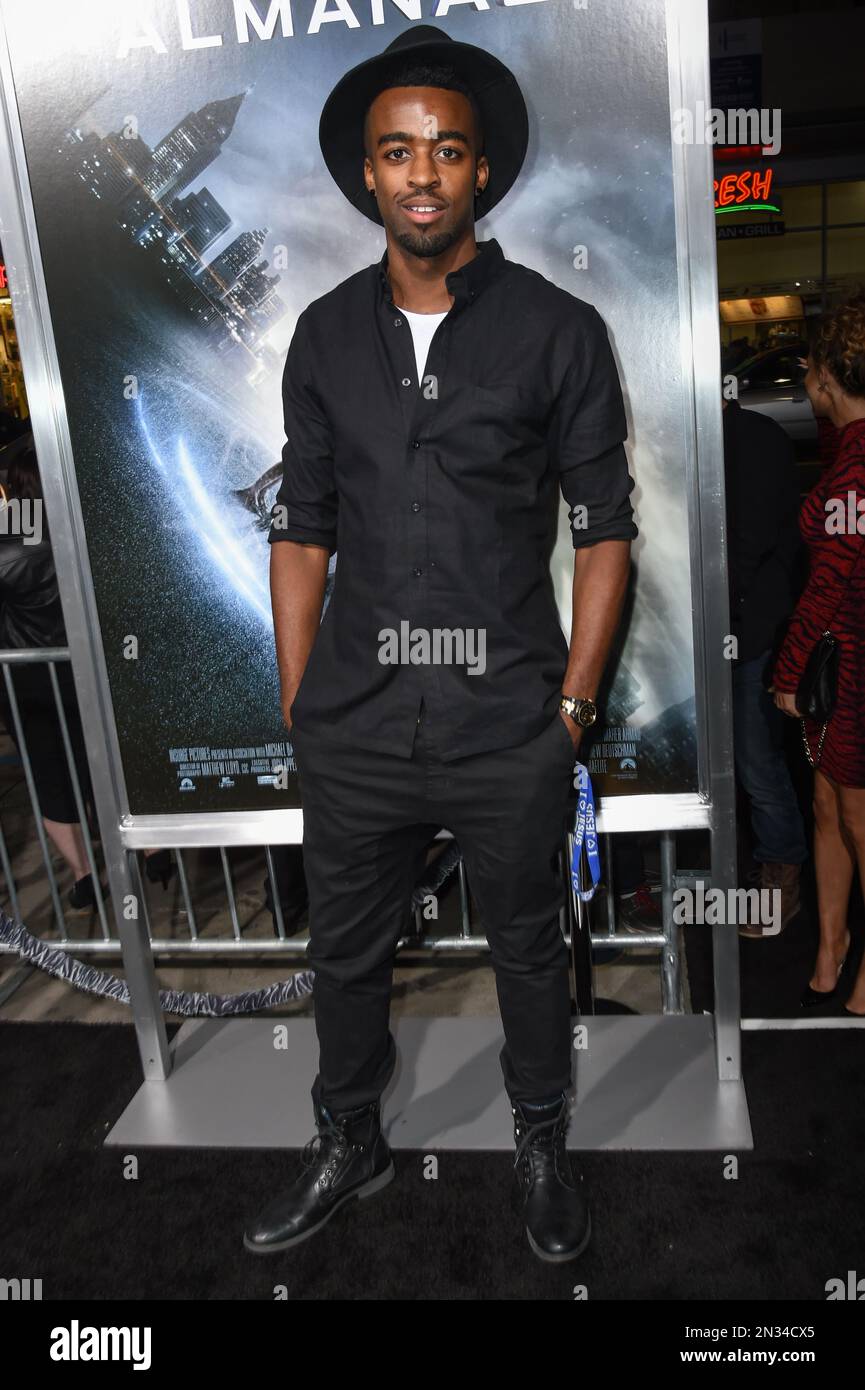 Landon Moss attends The Los Angeles Premiere of "Project Almanac" at ...