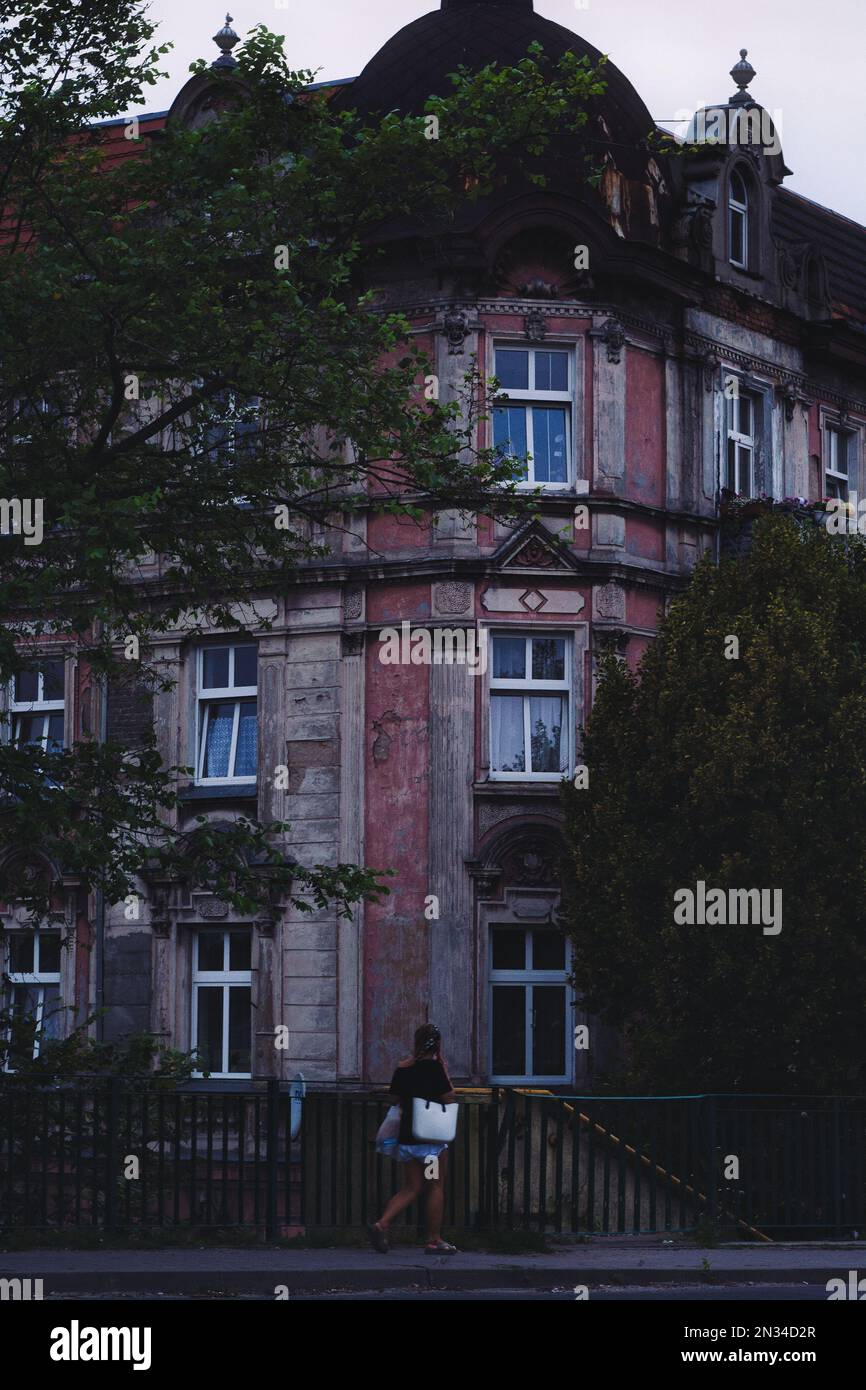 An old residential building facade Stock Photo - Alamy An old residential building facade Stock Photo - Alamy