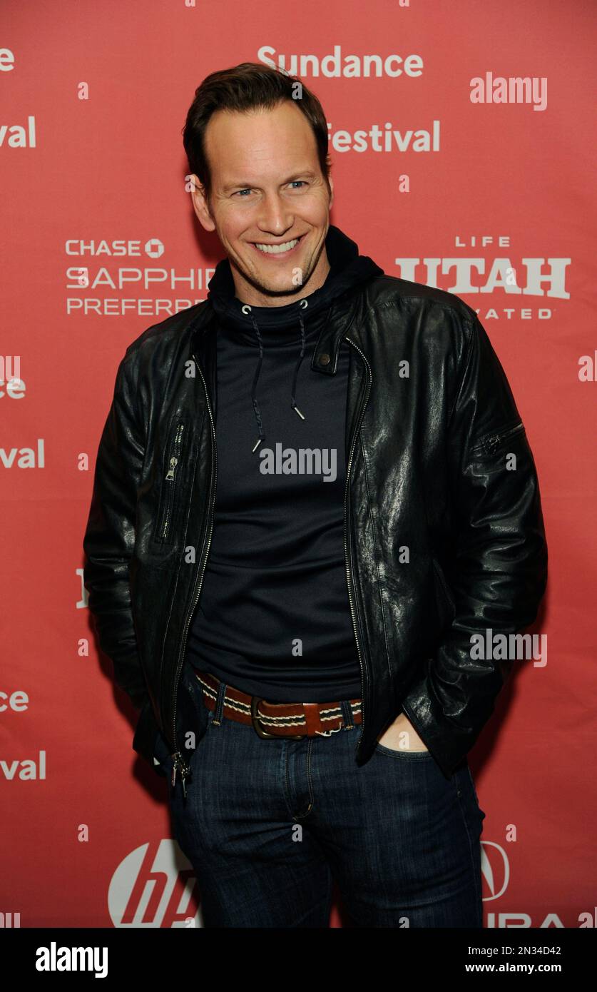 Patrick Wilson, a cast member in "Zipper," poses at the premiere of the ...