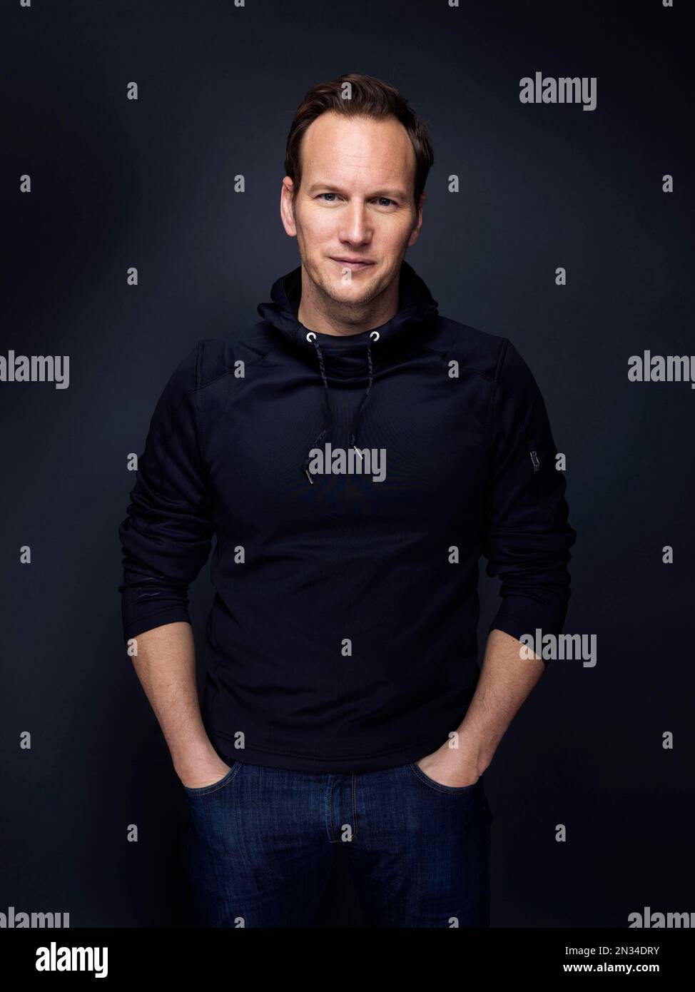 Patrick Wilson poses for a portrait to promote the film, "Zipper", at ...