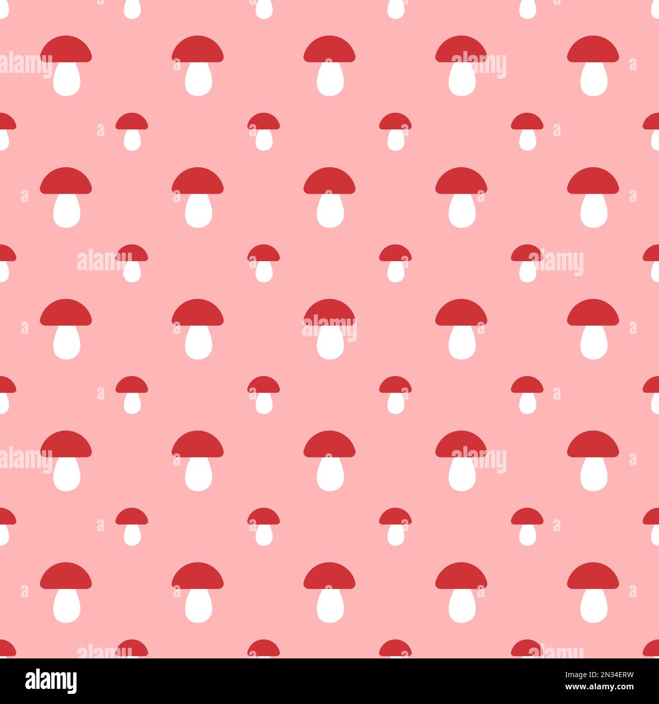Abstract mushroom pattern for textile, print, fabric, surface design ...