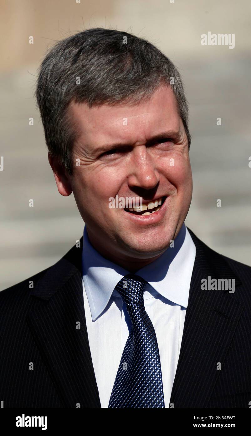 First-time candidate David McRae, of Ridgeland, Miss., announces his ...