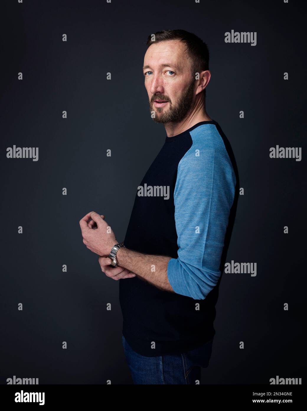 Ralph Ineson poses for a portrait to promote the film, "The Witch", at ...