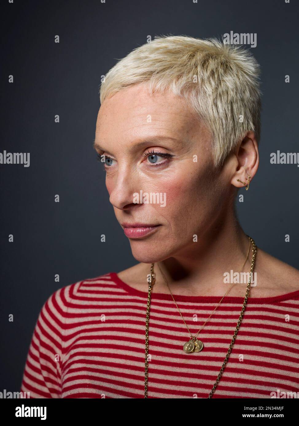 Toni Collette poses for a portrait to promote the film, "Glassland", at ...