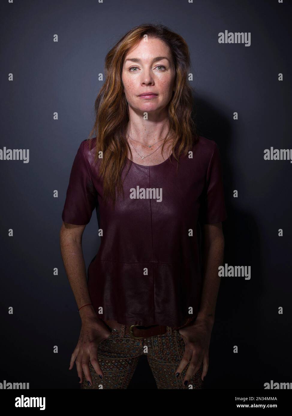 In this Jan. 25, 2015 photo, actress Julianne Nicholson poses for a ...