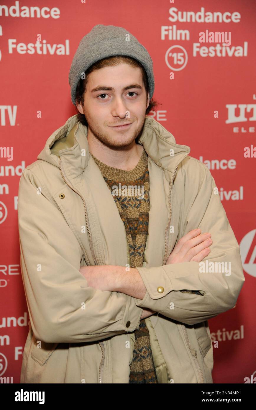Jesse Carere, a cast member in "Stanford Prison Experiment," poses at ...