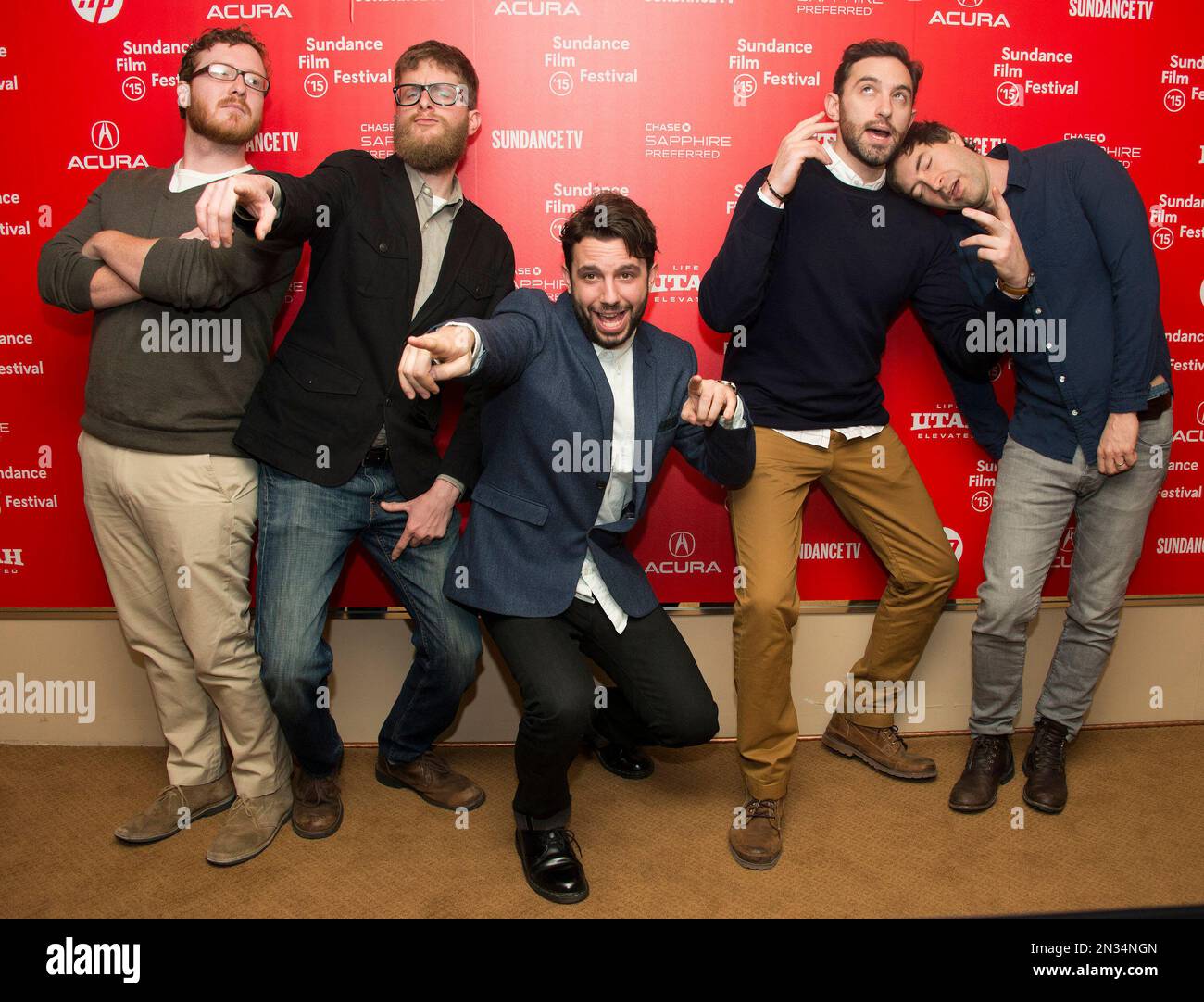 Sound mixer Patrick Janssen, producer Josh Polon, directors Phil ...