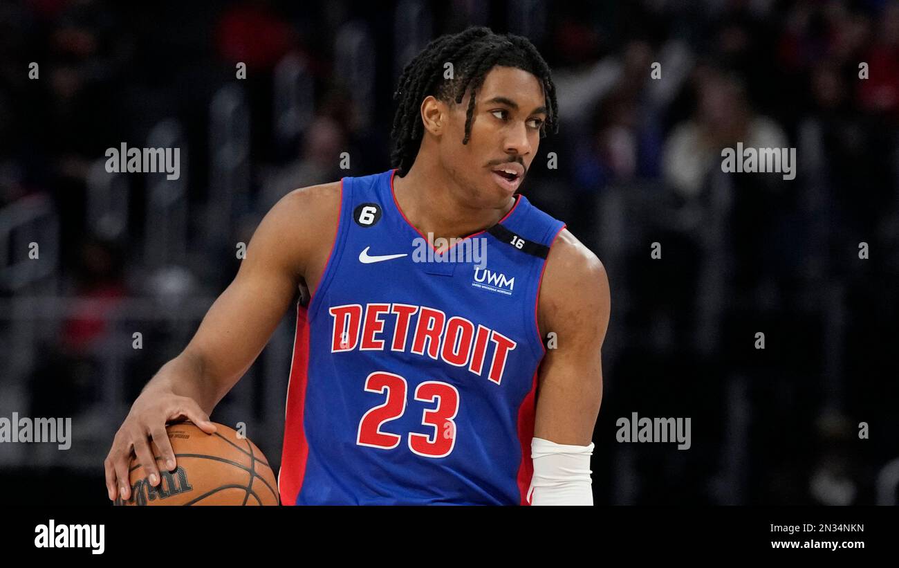 Detroit Pistons Guard Jaden Ivey Plays During The Second Half Of An Nba Basketball Game Monday