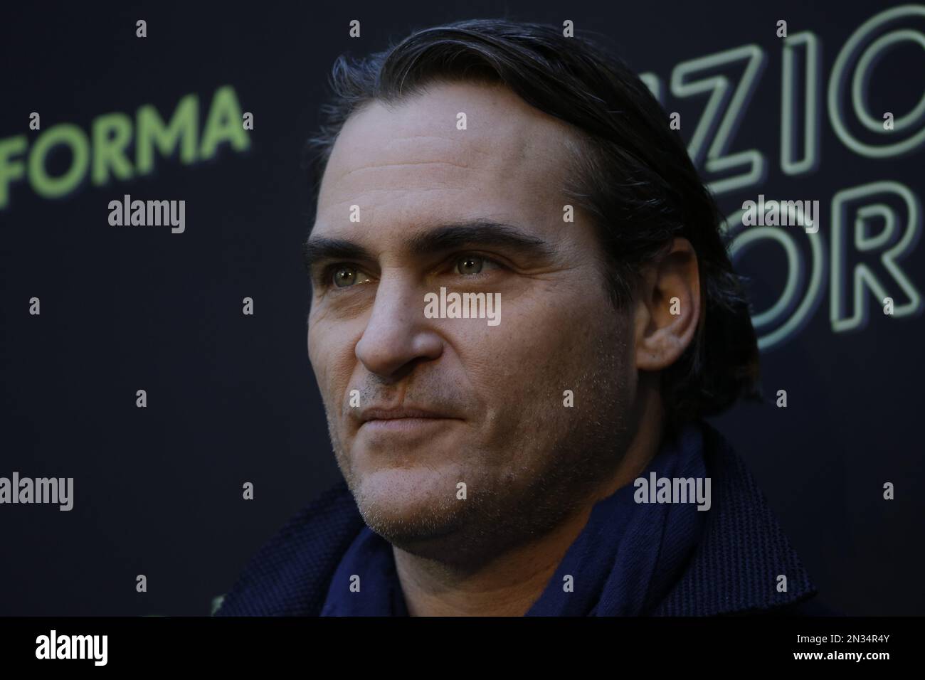 Actor Joaquin Phoenix poses for the photographers during a photo call ...