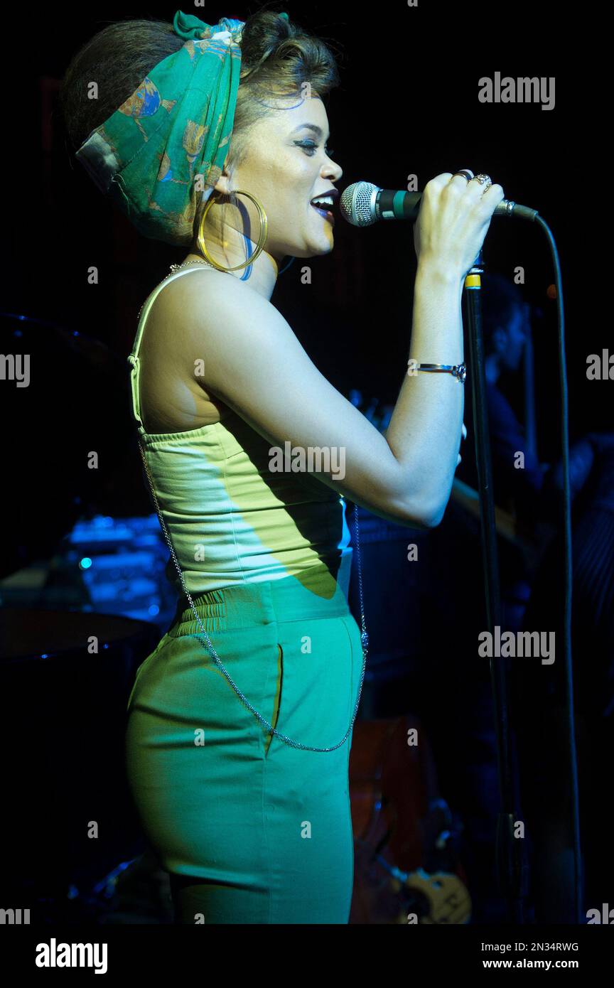 Andra Day performs during the "A Celebration Of Music In Film" concert ...