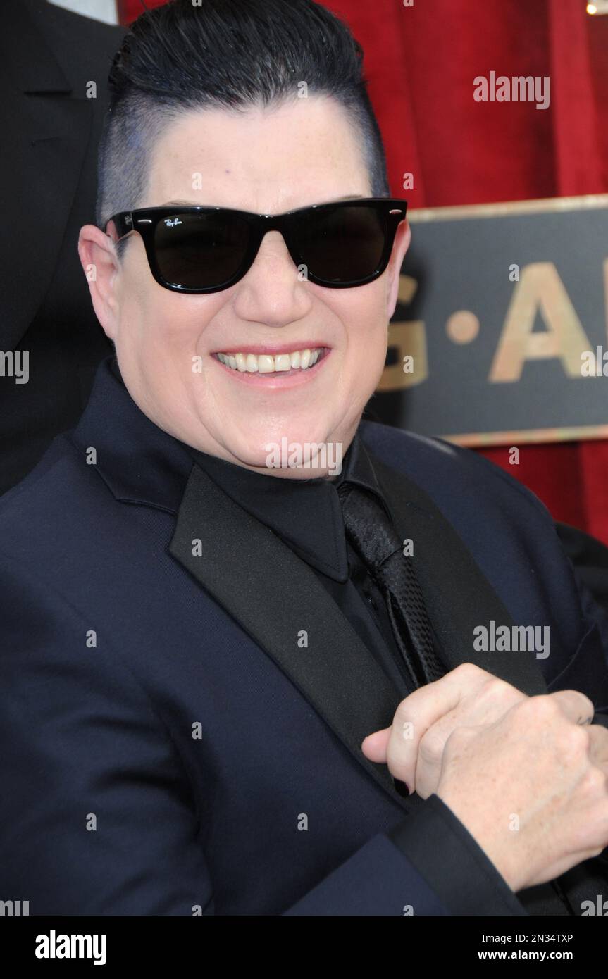 Lea DeLaria arrives at the 21st annual Screen Actors Guild Awards at ...
