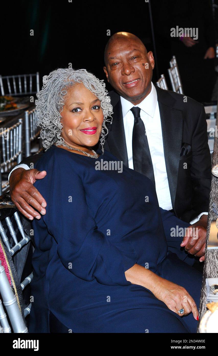 Yvette Freeman, left, and Lanny Hartley in the audience at the 21st ...