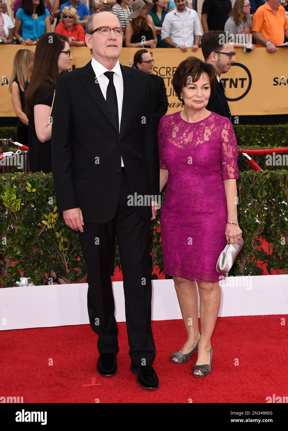 Richard Jenkins, left, and Sharon R. Friedrick arrive at the 21st ...