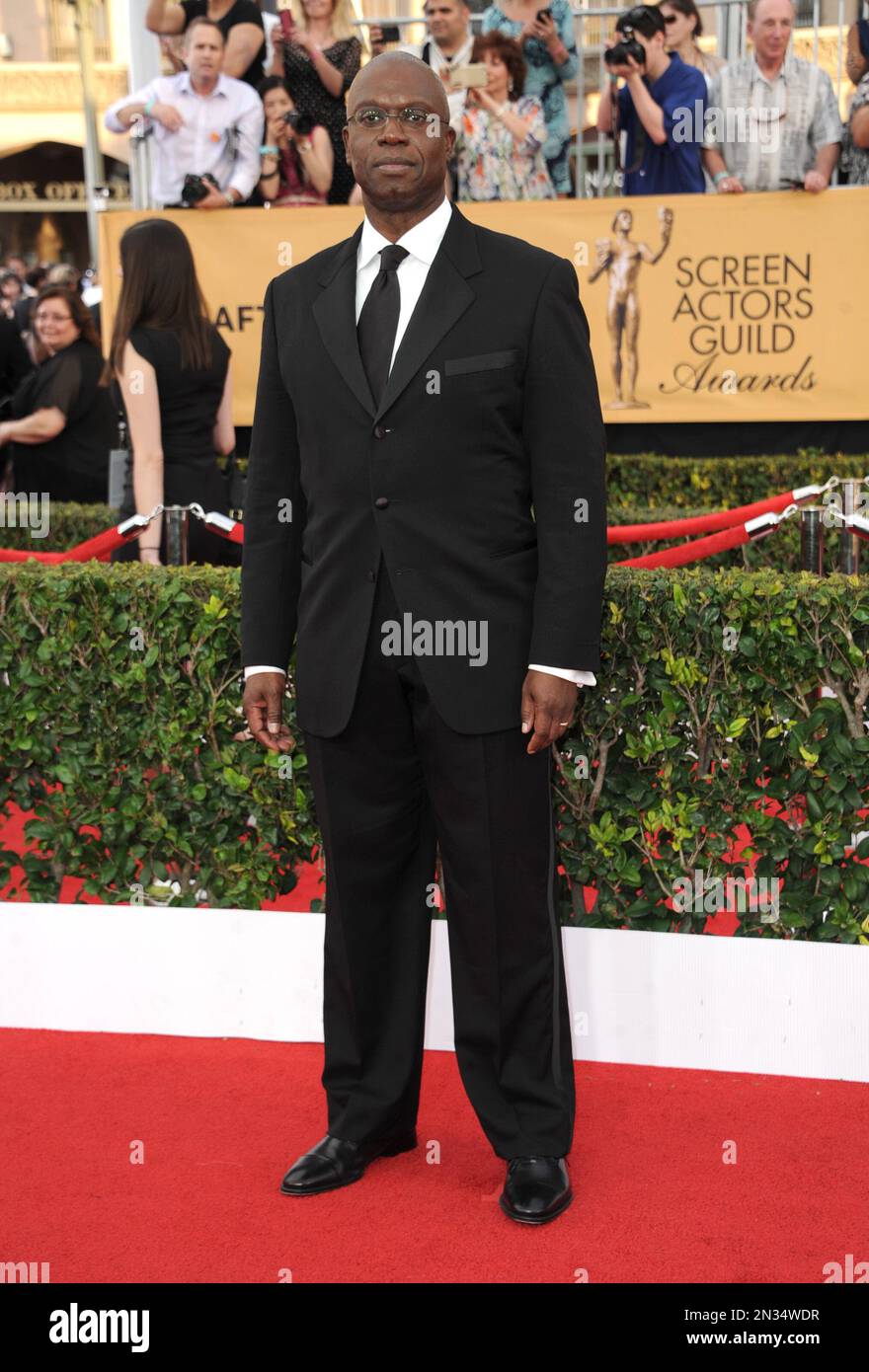 Andre Braugher arrives at the 21st annual Screen Actors Guild Awards at ...