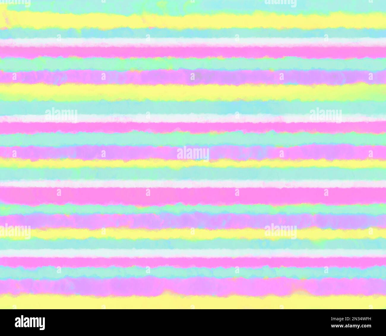 Fun rainbow of pastel colors in horizontal lines with a childish ...