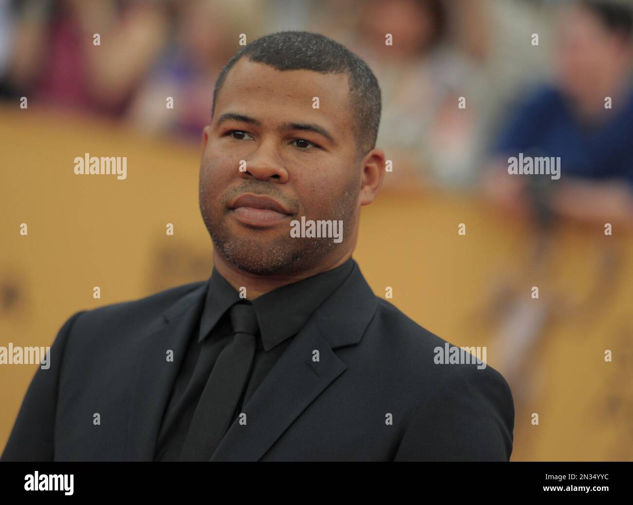 Jordan Peele arrives at the 21st annual Screen Actors Guild Awards at ...