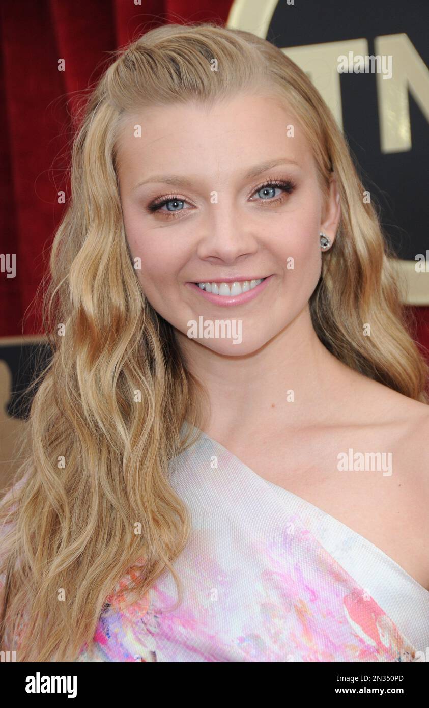 Natalie Dormer arrives at the 21st annual Screen Actors Guild Awards at ...