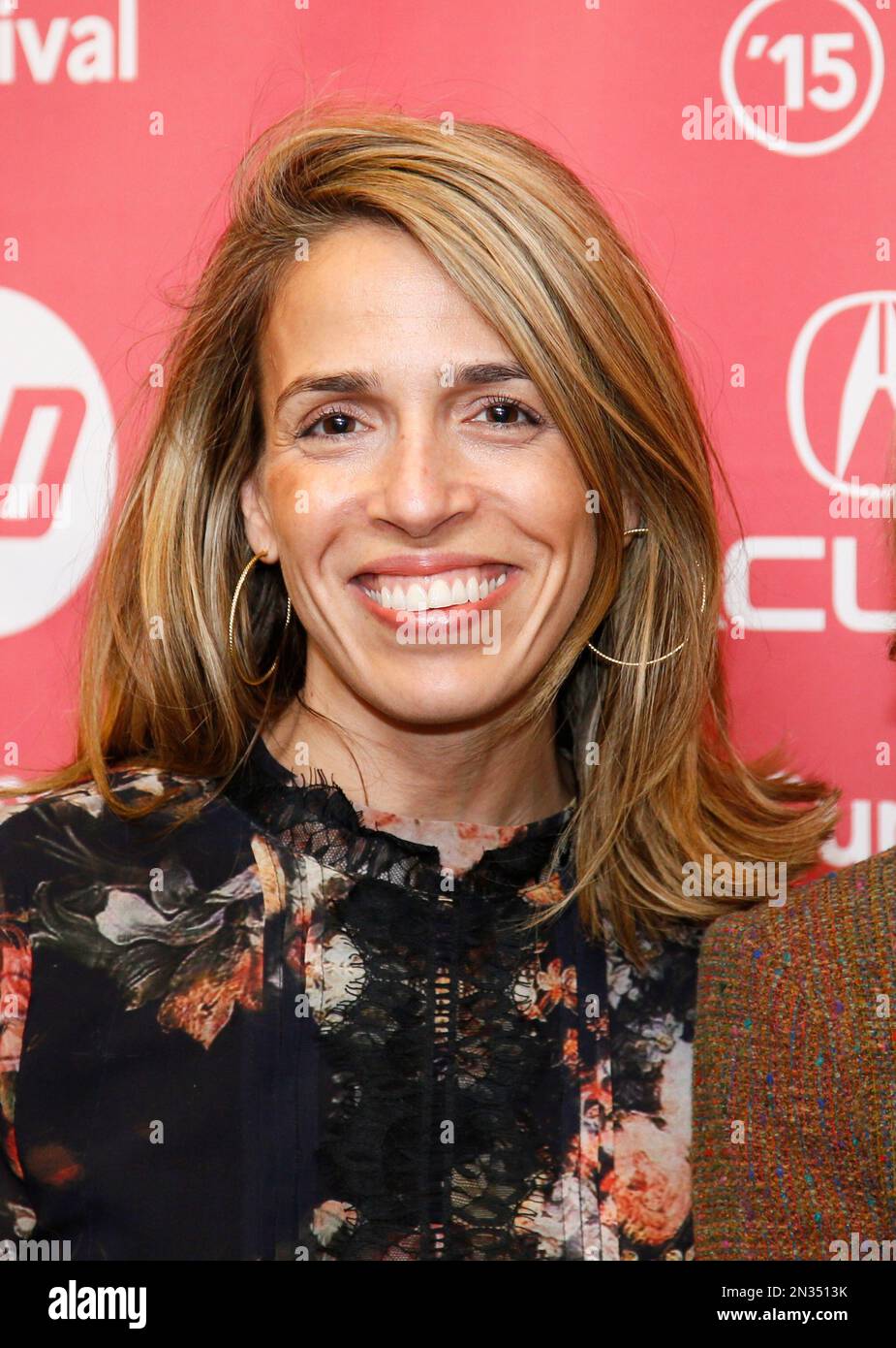 Natasha Dolby poses at the premiere of "Last Days in the Desert" during ...