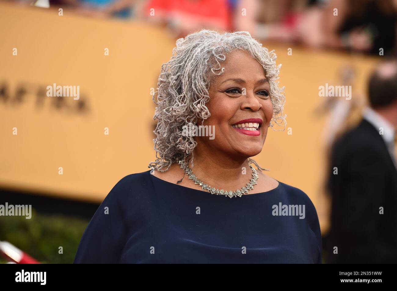 Yvette Freeman arrives at the 21st annual Screen Actors Guild Awards at ...