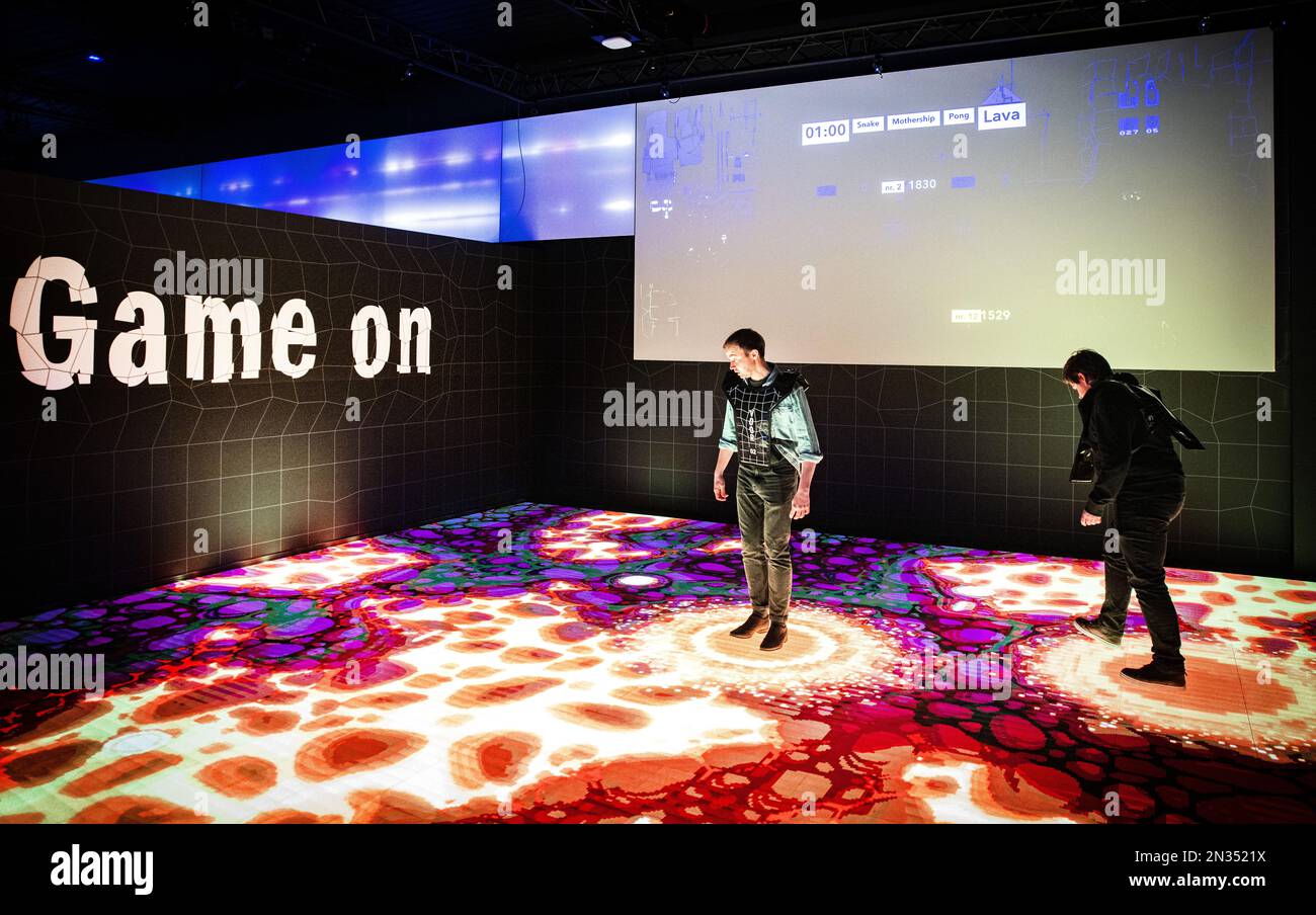 HILVERSUM - The preview of the new Media Museum in Sound & Vision. The ...