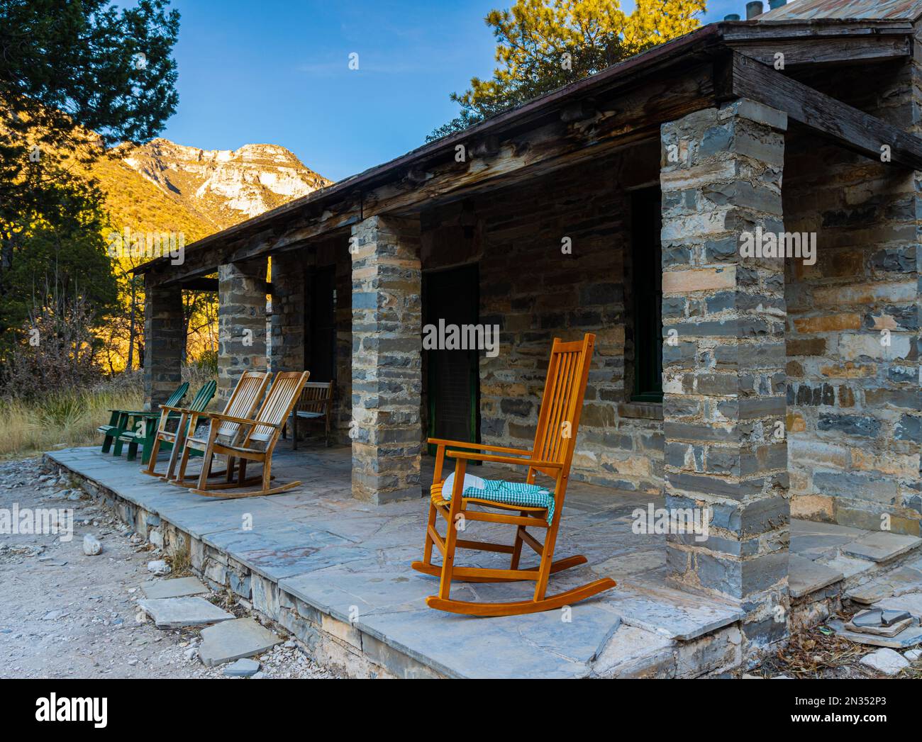 The Historic Pratt Cabin in McKittrick Canyon, Guadalupe Mountains ...