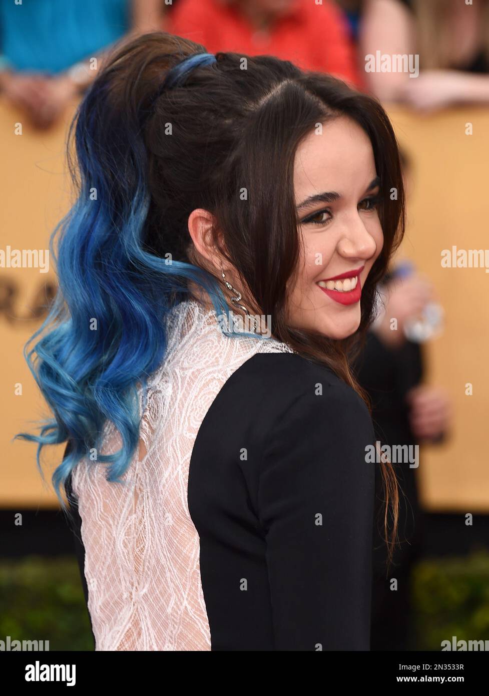 Lorelei Linklater arrives at the 21st annual Screen Actors Guild Awards ...