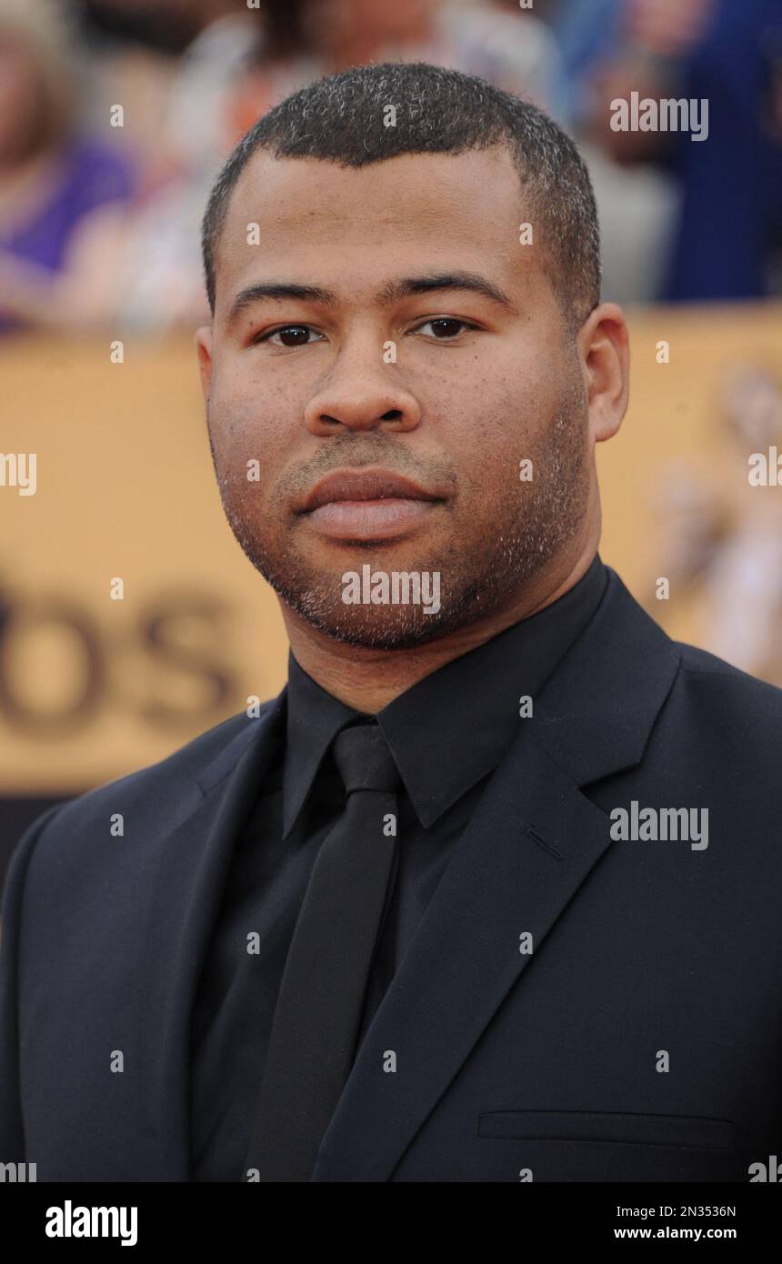Jordan Peele arrives at the 21st annual Screen Actors Guild Awards at ...