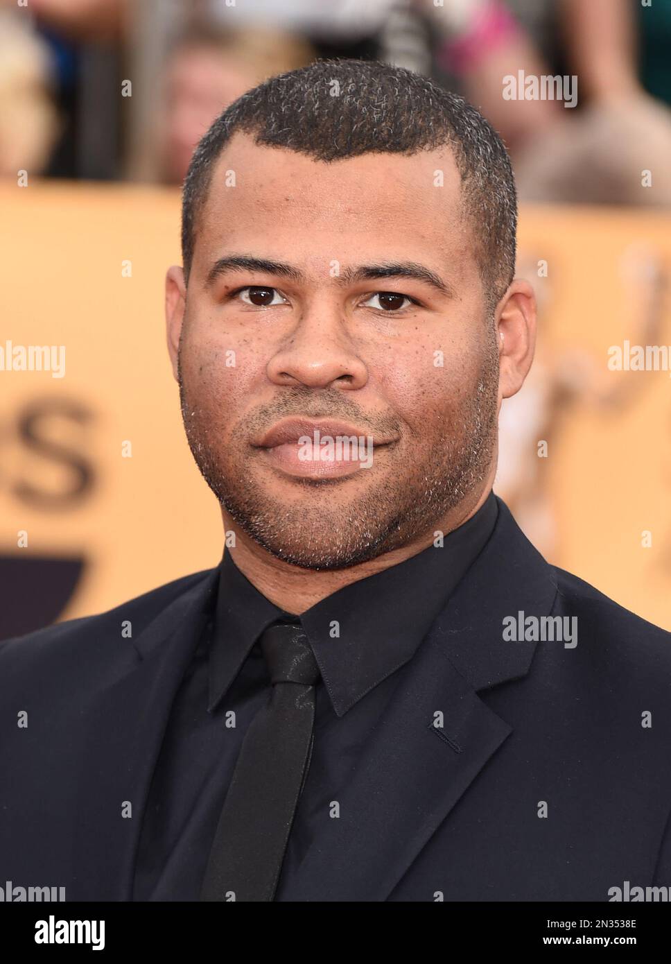 Jordan Peele arrives at the 21st annual Screen Actors Guild Awards at ...